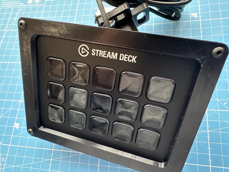 Elgato Stream Deck MK2 Articulating Enclosure: Sim Racing Rig Mount - Etsy