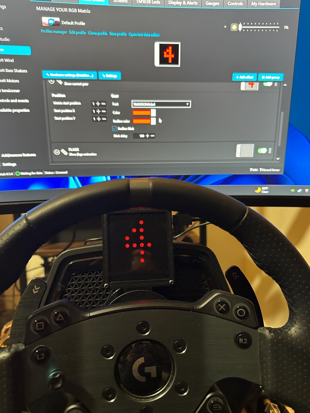 Simhub Gear Rev Lights Flag Indicator - Etsy