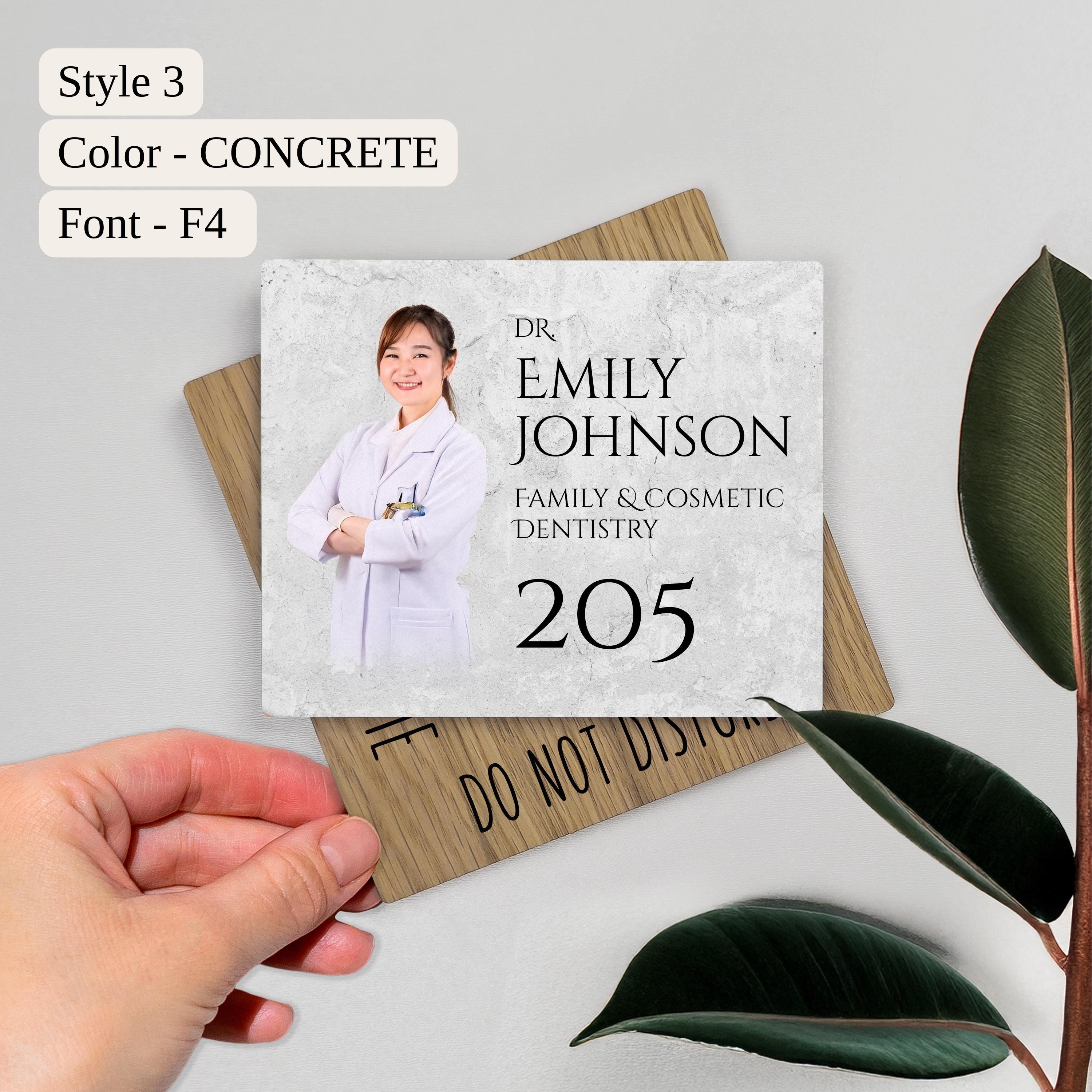 Personalized Office Status Sign, Custom Rotating Door Indicator ...