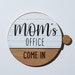 Moms Office Sign, Custom Door Signs, Home Office Decor, Moms Office ...