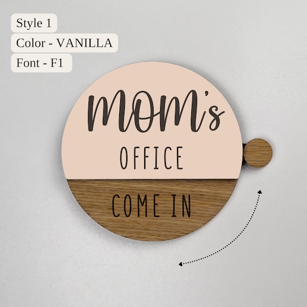 Office Door Status Spinner - Etsy