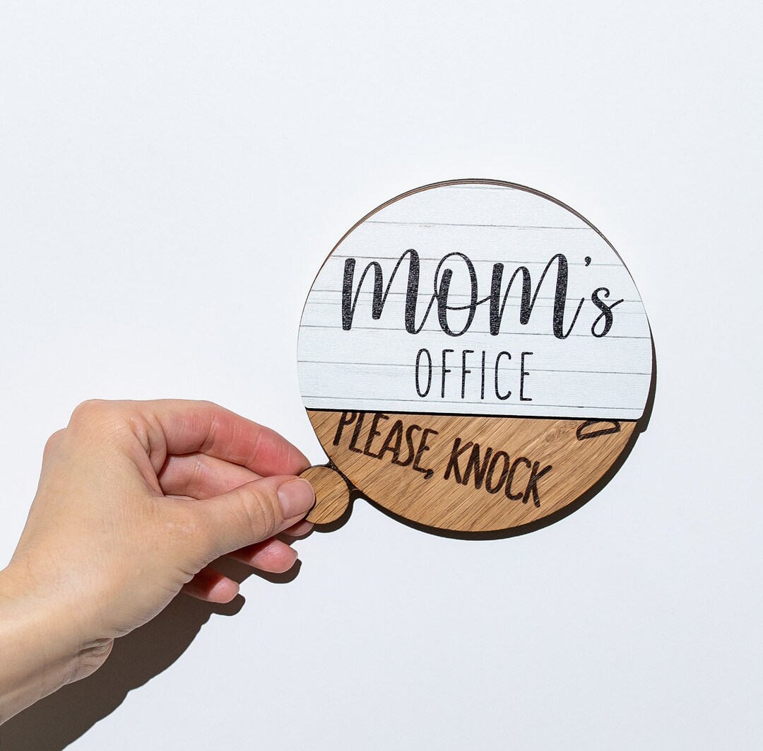 Moms Office Sign, Custom Door Signs, Home Office Decor, Moms Office ...