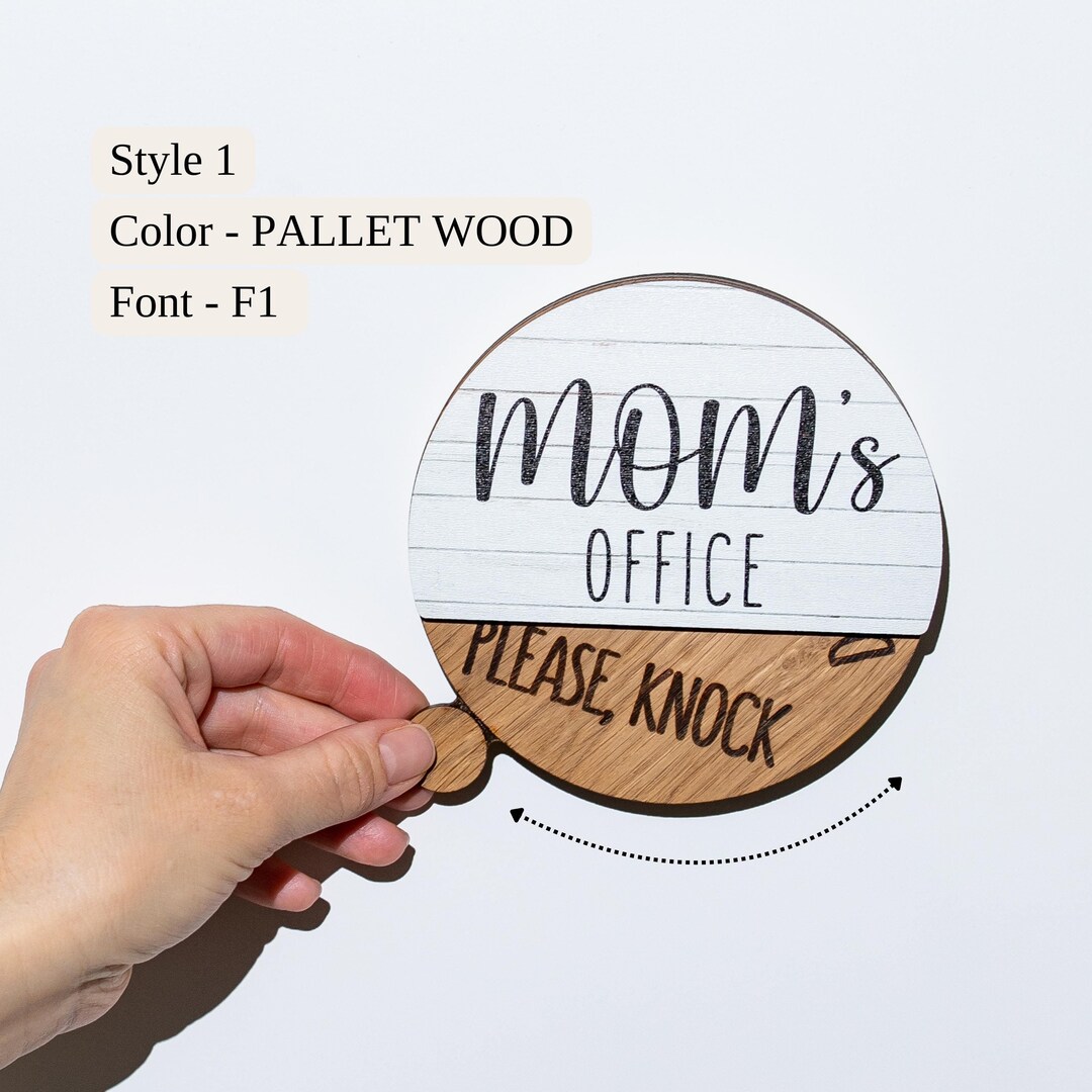 Moms Office Sign, Custom Door Signs, Home Office Decor, Moms Office ...