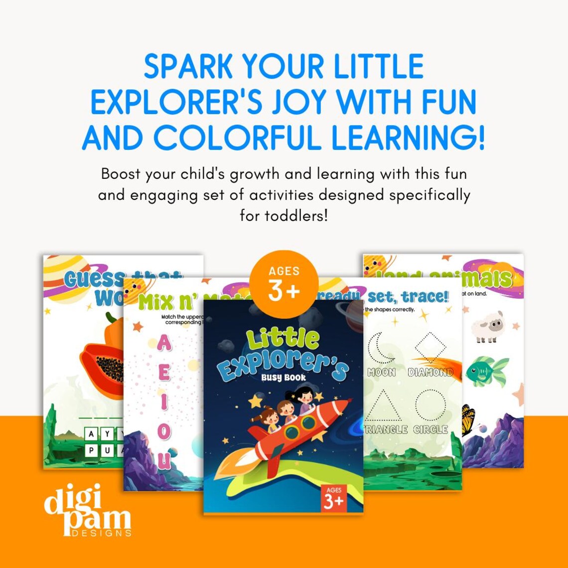 Little Explorer's Busy Book (letter Size) - Etsy