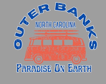 Outer Banks Paradise on Earth Svg, North Carolina Svg, OBX Svg, Outer ...