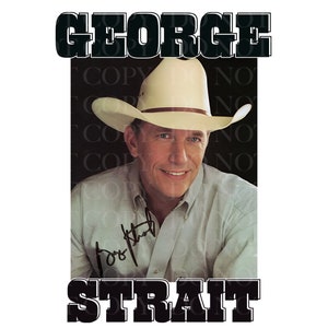 George Strait - Etsy