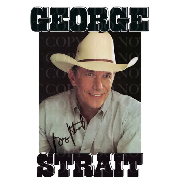 George Strait - Etsy