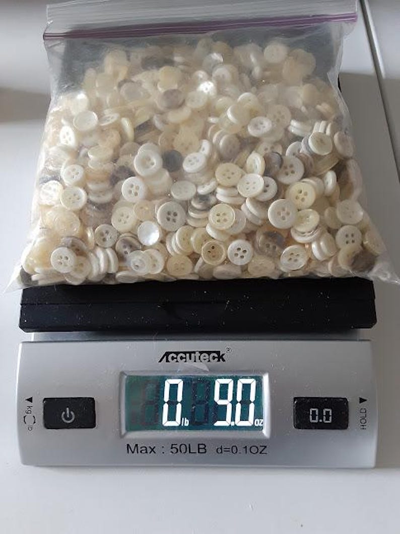 Bulk Lot 9 Oz of Vintage Buttons 1/2 Inch and Smaller Round Plastic - Etsy