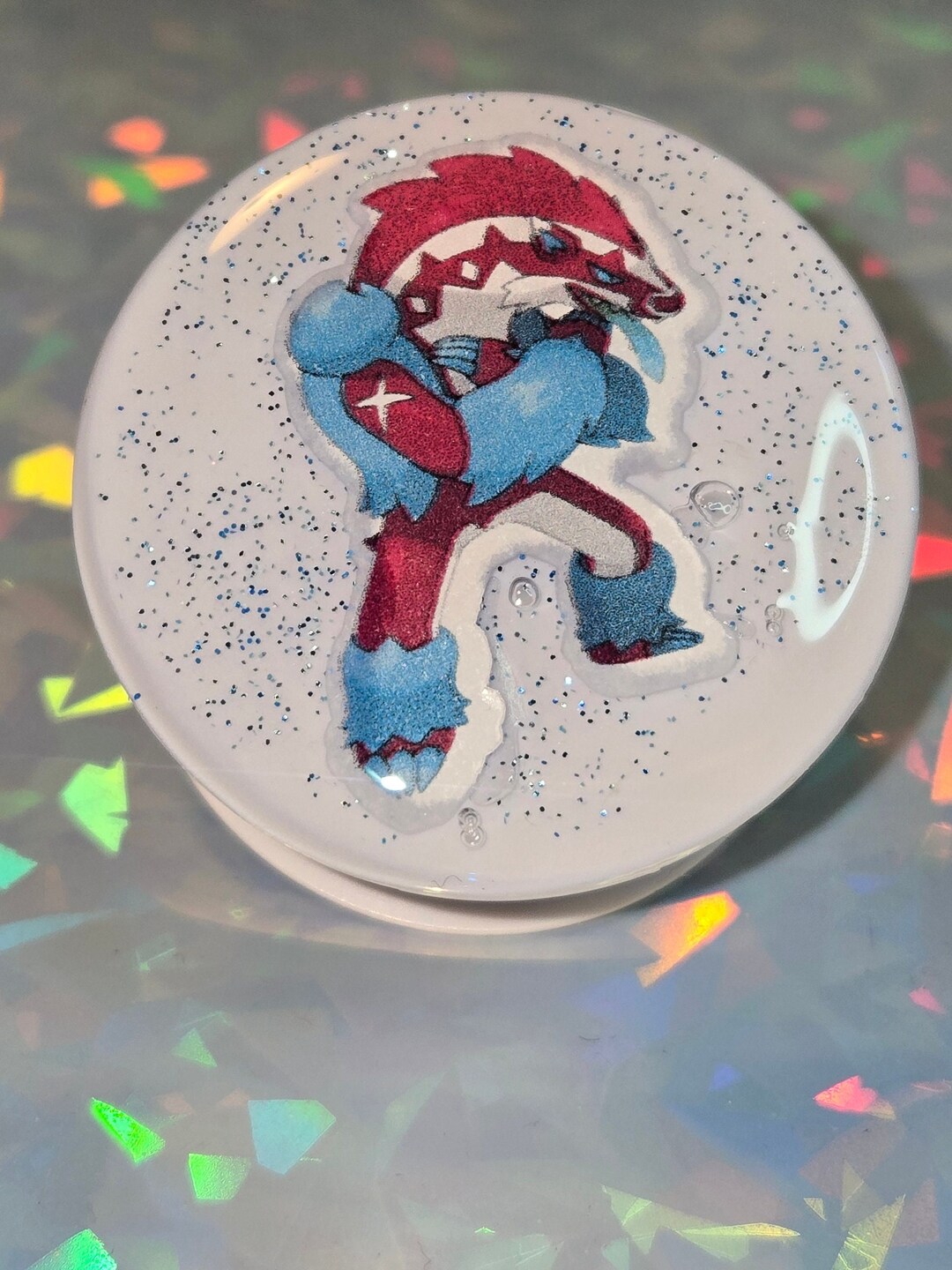 Pokemon Obstagoon Inspired Pop Socket, Pop Grip, Cell Phone ...