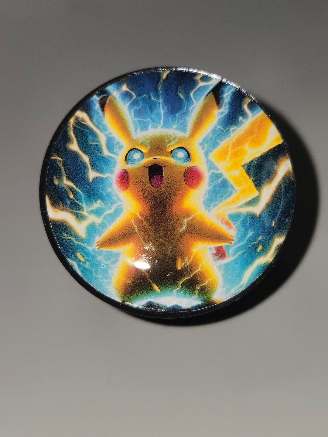 Pokemon Pikachu Inspired Pop Socket, Pop Grip, Cell Phone, Accessories ...