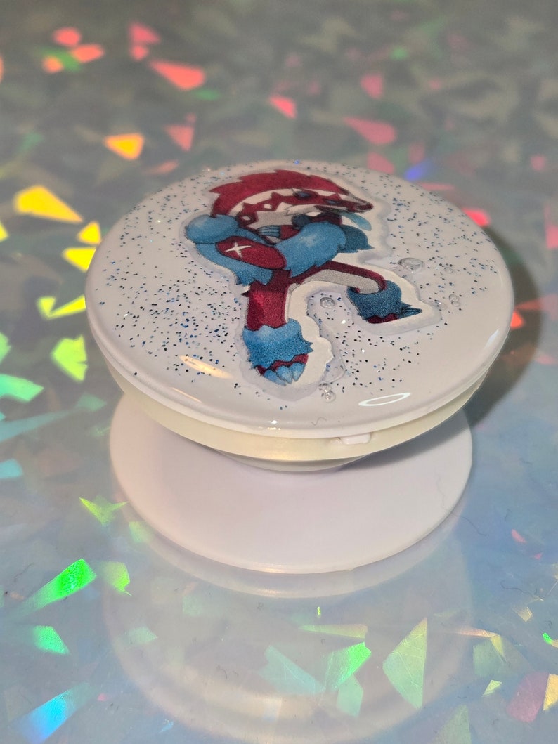 Pokemon Obstagoon Inspired Pop Socket, Pop Grip, Cell Phone ...