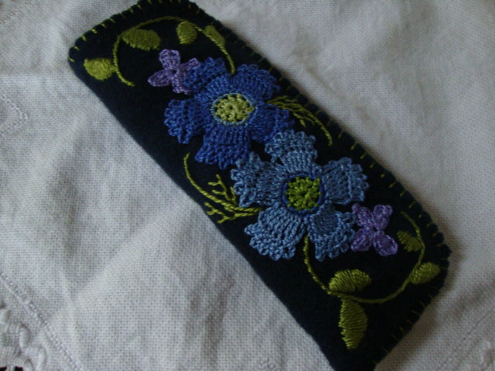 Morning Glory Blue Reader Eyeglass Case - Etsy Canada