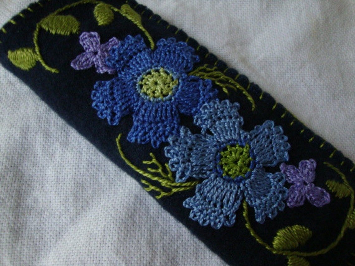 Morning Glory Blue Reader Eyeglass Case - Etsy Canada