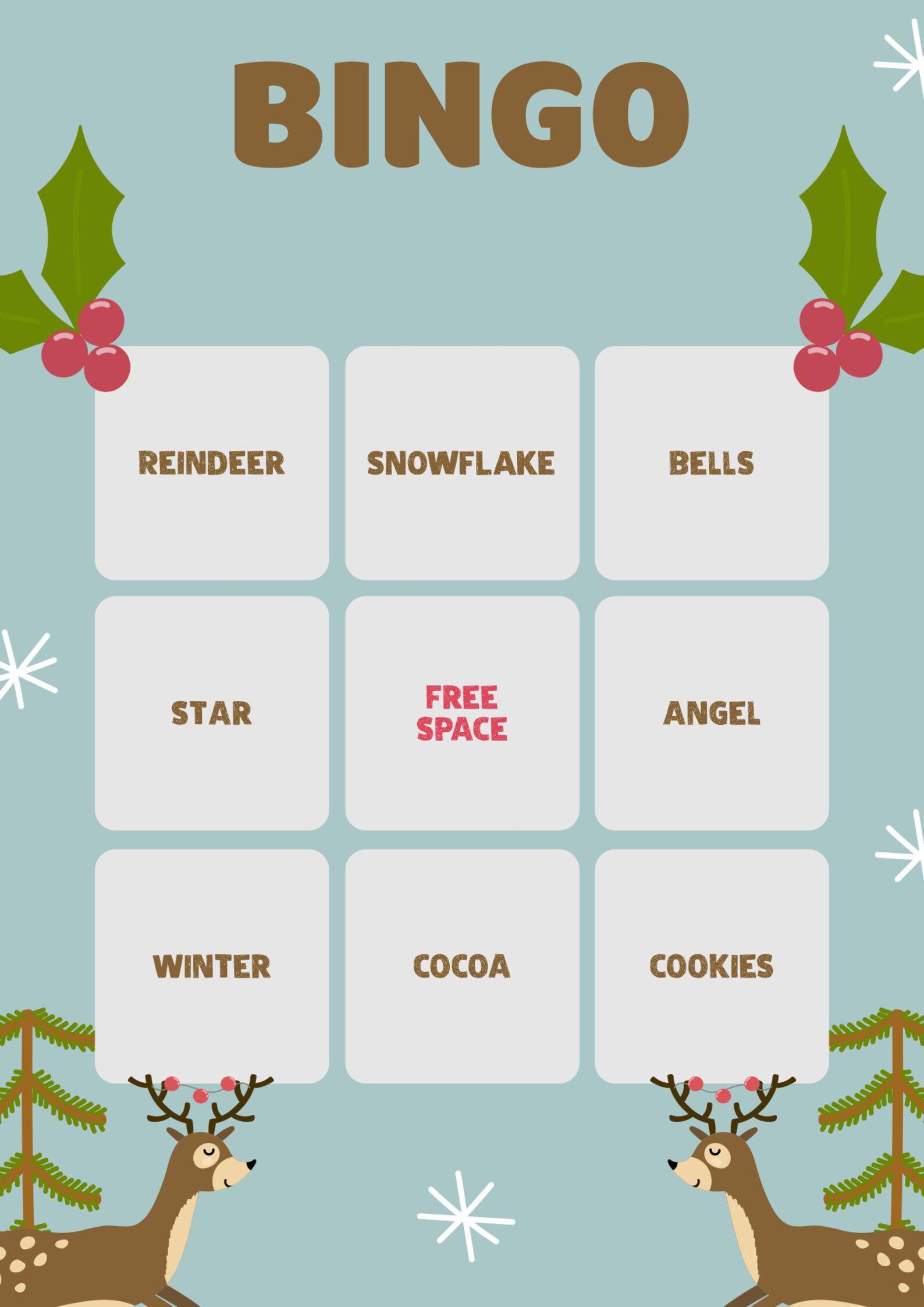300 Christmas Bingo Cards - Ultimate Holiday Party Game! - Etsy