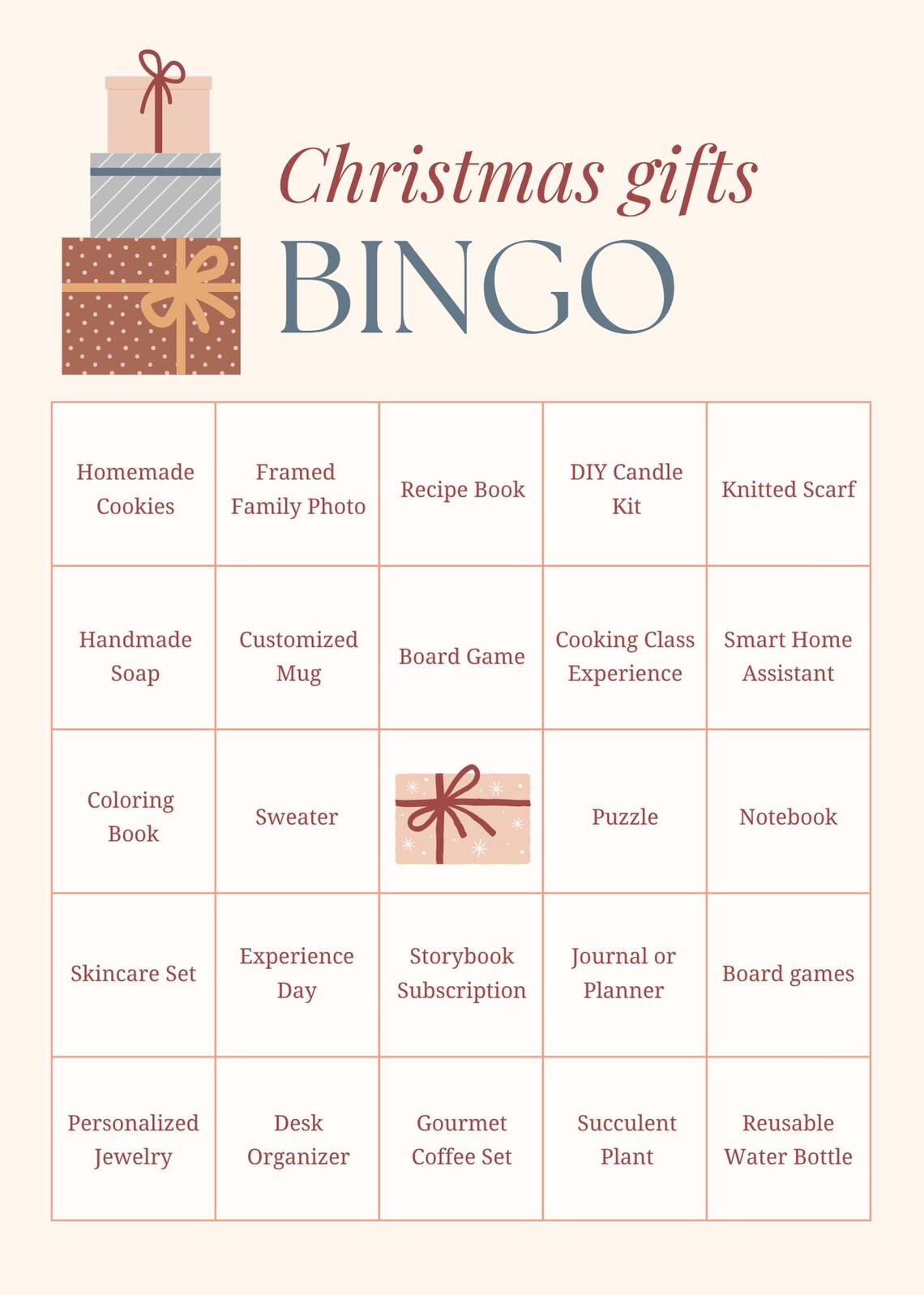 300 Christmas Bingo Cards - Ultimate Holiday Party Game! - Etsy