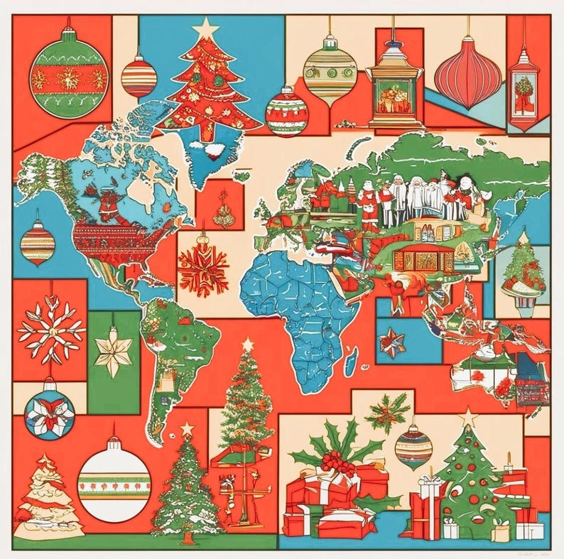 Christmas Around the World - Etsy