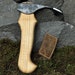 Rounded Adze With Leather Case. Wood Carving Tool. Finnish Adze ...