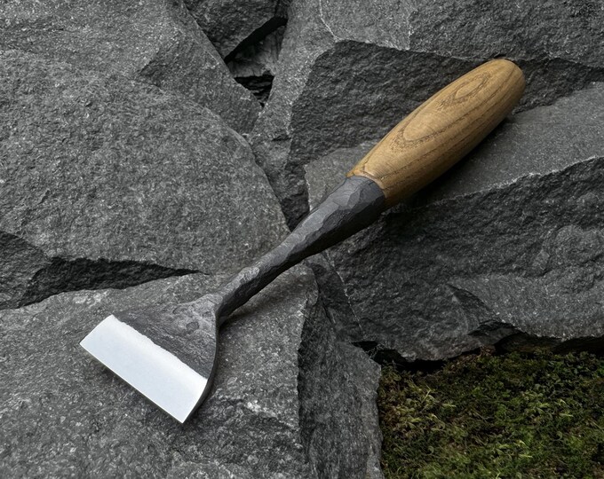 Forged Cone Timber Framing Chisel. Carpenters Chisel. Wood Carving Chisel. Framing Gouge ...
