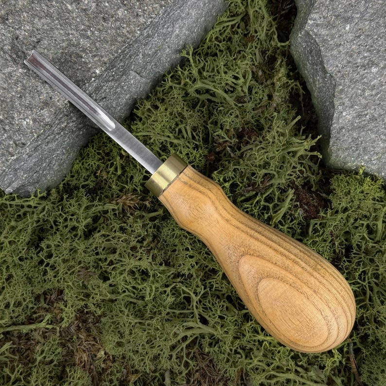 Edge Skiver. Leatherworking Tool. Knife for Thinning Leather. Skiving ...