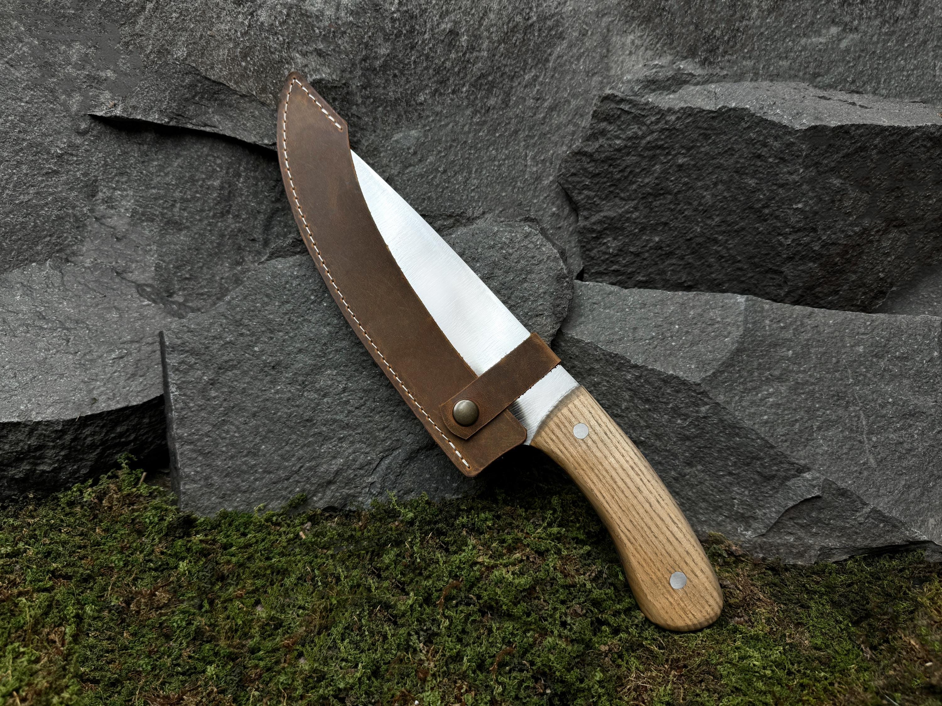 8 Inch Chef Knife. Hand-forged Kitchen Knife. Custom Knife. Meat ...