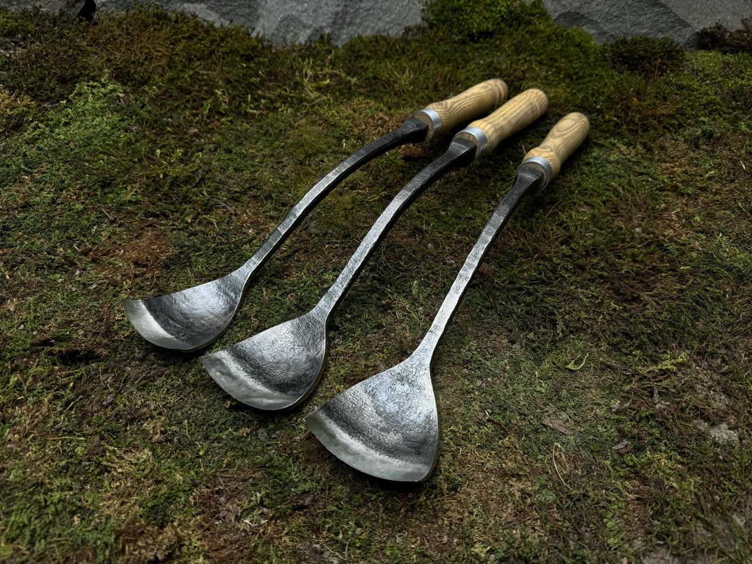 3-piece Swan Neck Gouge Set. Bent Gouge. Spoon Carving Tools. Gouges ...