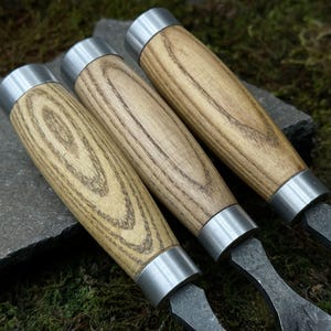 Set of 3 Wood Carving Gouge With Leather Case. Chisels for Woodworkers. Sculptural Carving ...