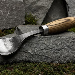 Spoon Carving Gouge. Wood Carving Tool. Bent Gouge for Woodworking ...