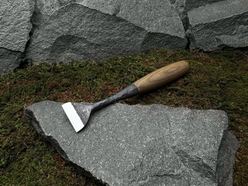 Forged Cone Timber Framing Chisel. Carpenters Chisel. Wood Carving ...