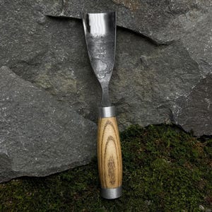 Hand Forged Wood Carving Gouge. Rounded Chisel for Woodworker. Wood ...