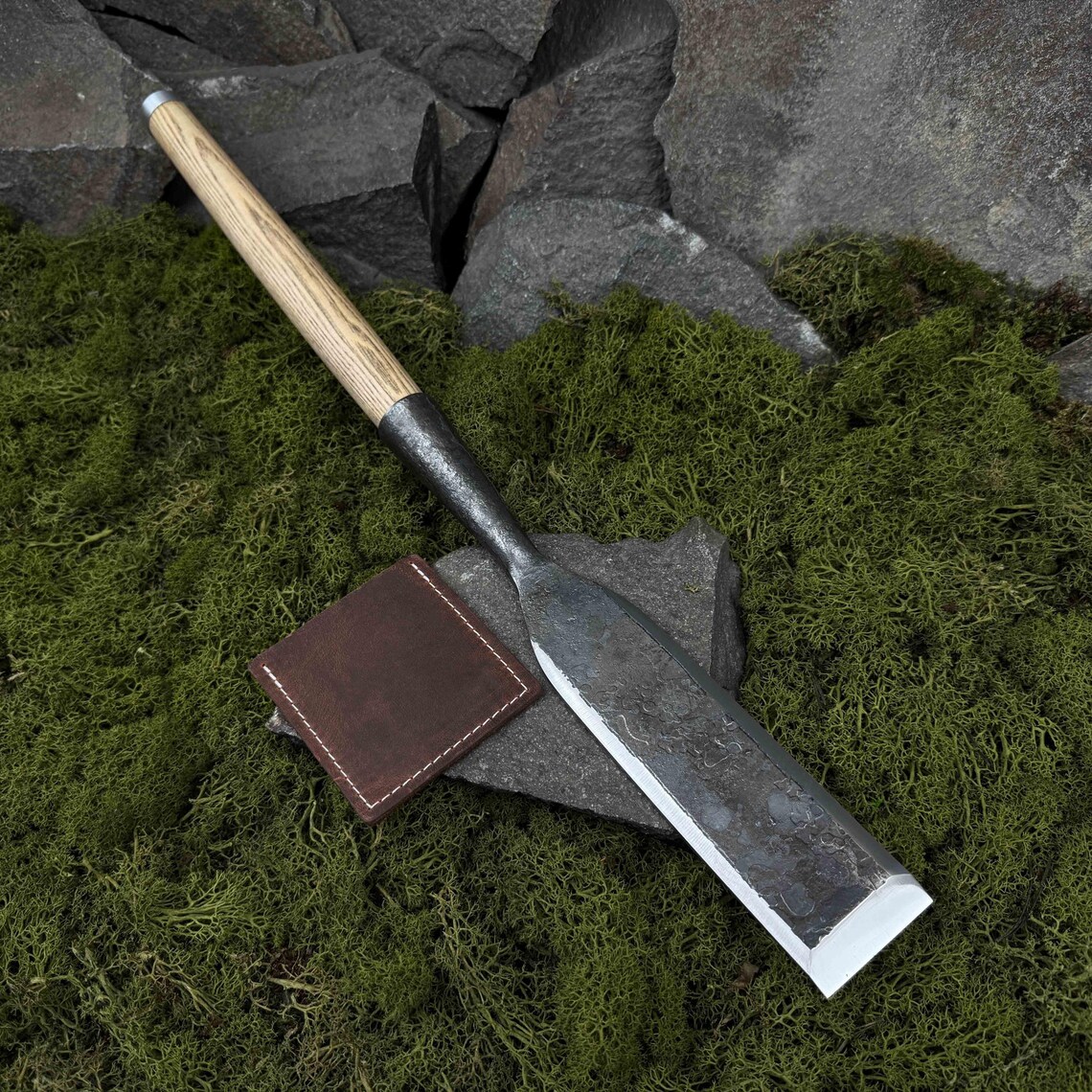 Timber Framing Chisel With Leather Case. Straight Сhisel for ...