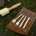 Leather Tools. Diamond Style Leather Pricking Iron Set, 1, 2, 3, 4 ...
