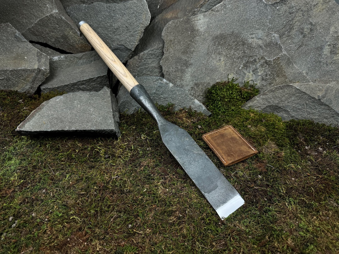 Forged Slick Chisel With Leather Case. Framing Timber Chisel ...