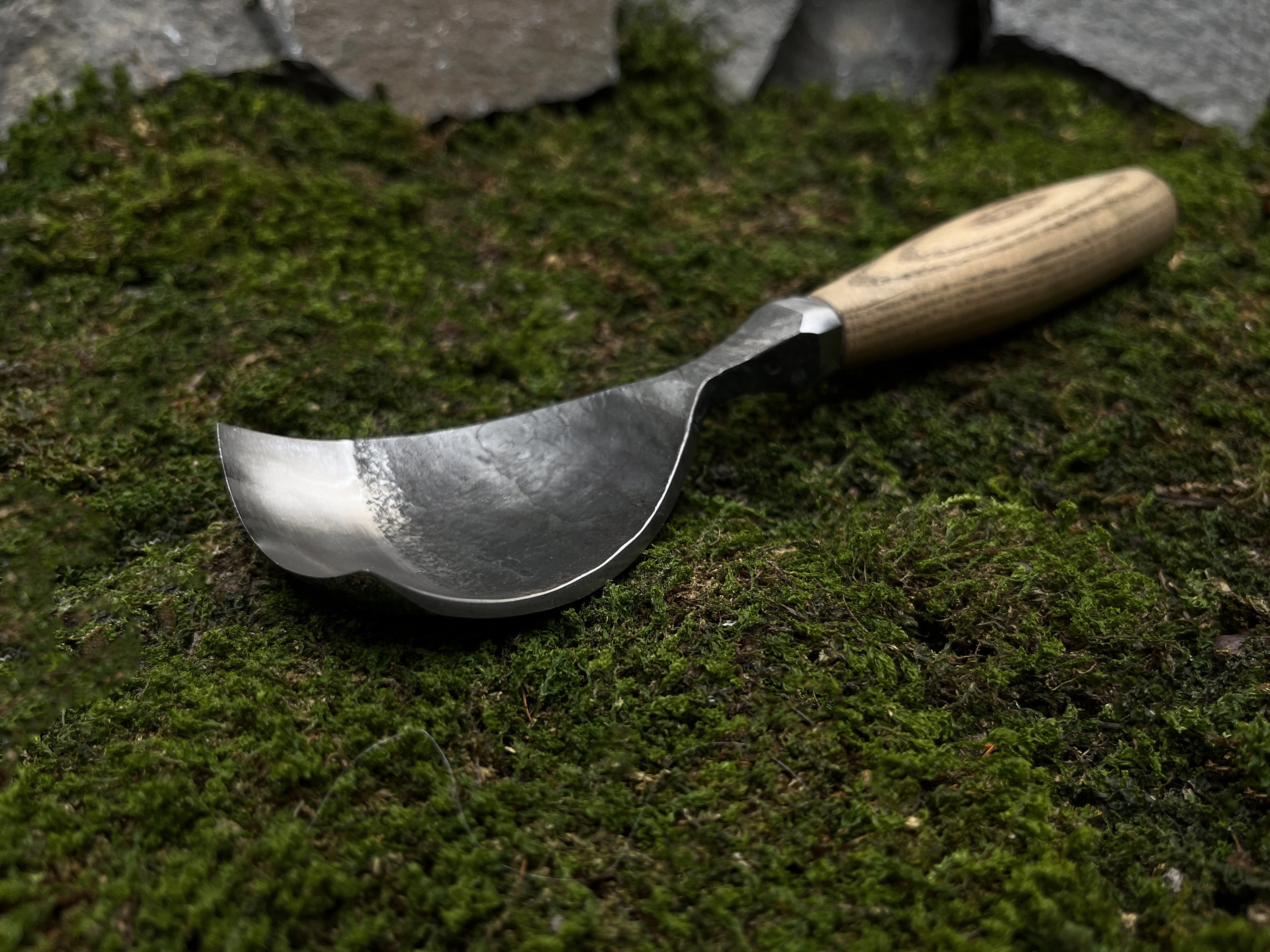 Forged Bent Gouge. Wood Carving Tool. Curved Gouge. Spoons Bowls ...