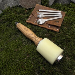 Leather Tools. Diamond Style Leather Pricking Iron Set, 1, 2, 3, 4 ...