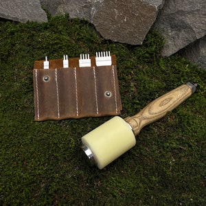 Leather Tools. Diamond Style Leather Pricking Iron Set, 1, 2, 3, 4 ...