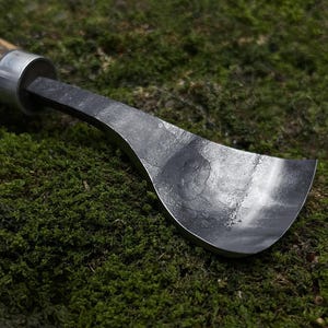 Spoon Carving Gouge. Wood Carving Tool. Bent Gouge for Woodworking ...
