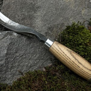 Bent Gouge. Spoon, Bowl and Cup Carving Chisel. Woodworking Knife ...