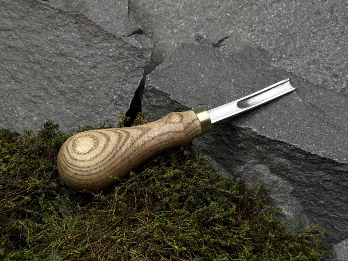 Edge Skiver. Leatherworking Tool. Knife for Thinning Leather. Skiving ...