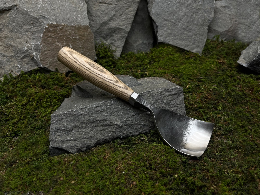 Forged Bent Gouge. Wood Carving Tool. Curved Gouge. Spoons Bowls ...