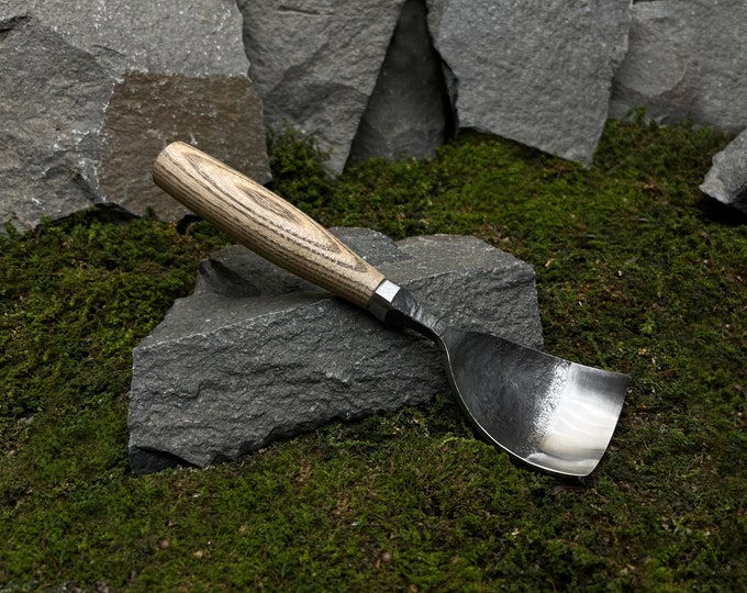 Forged Bent Gouge. Wood Carving Tool. Curved Gouge. Spoons Bowls ...