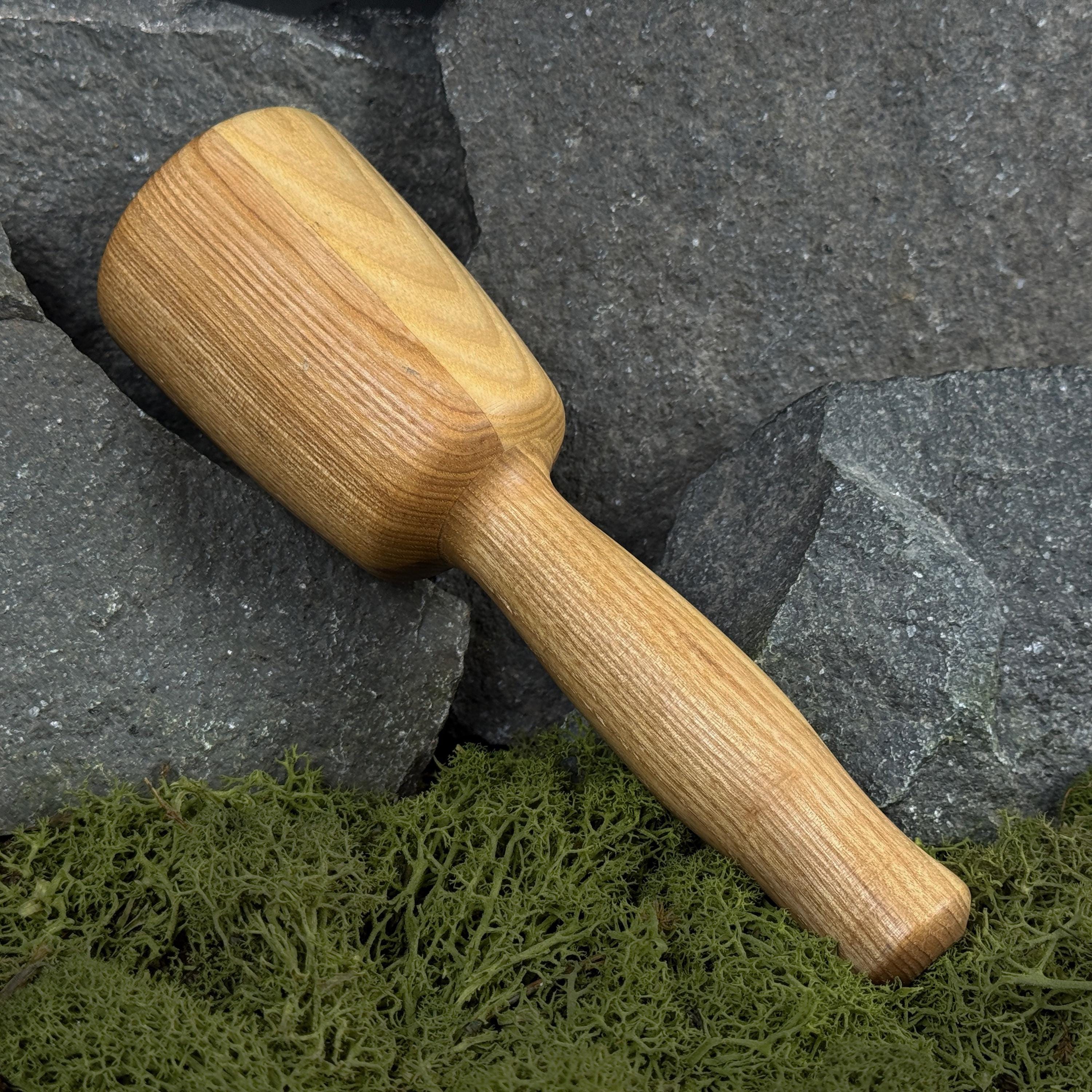 Wooden Cone Mallet. Wood Carving Mallet. Woodworking Mallet. Handmade ...