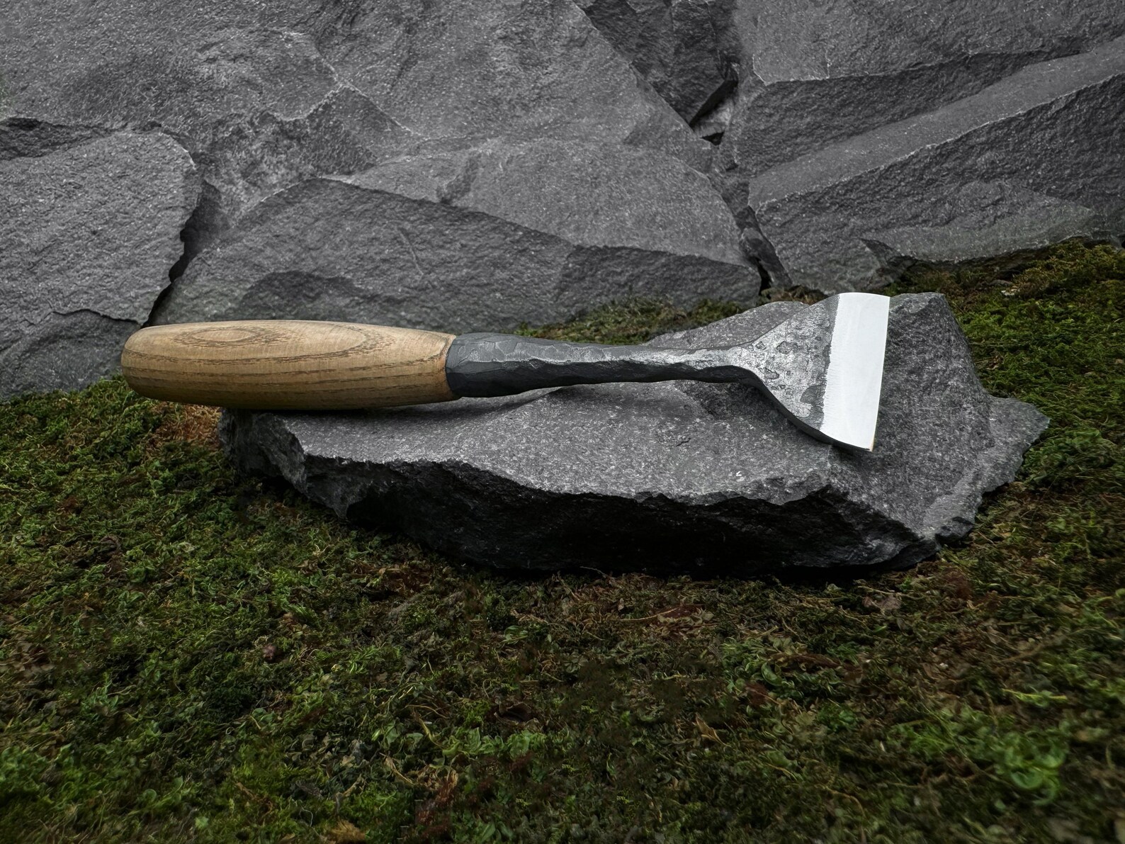 Forged Cone Timber Framing Chisel. Carpenters Chisel. Wood Carving ...