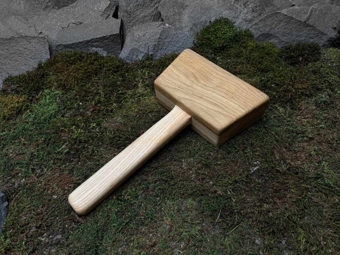 Wooden Mallet. Balanced Weight - 2.2 Ibs. Percussion Wooden Mallet ...