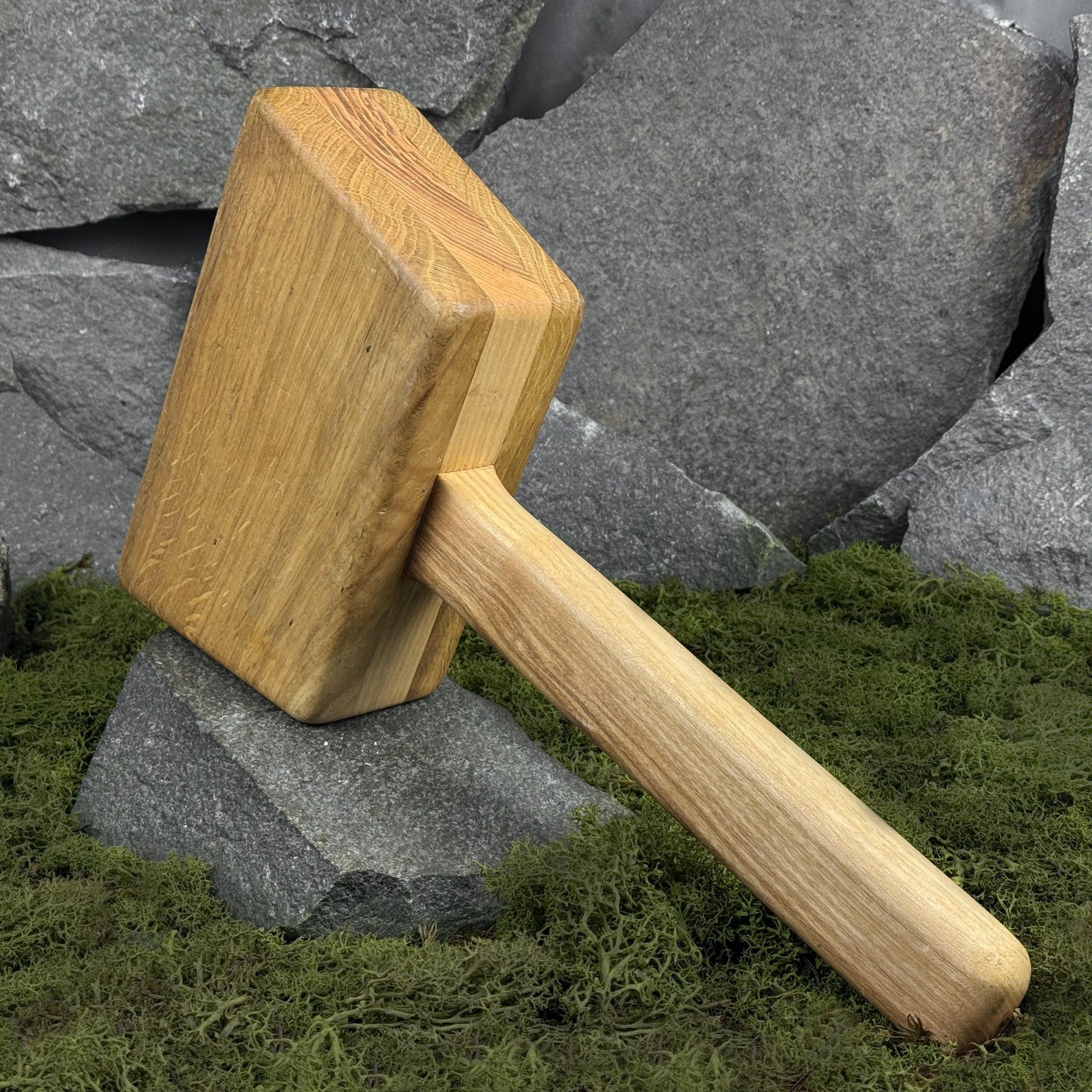 Wooden Mallet. Balanced Weight - 2.2 Ibs. Percussion Wooden Mallet ...