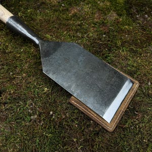 Large Timber Chisel With Leather Case. Framing Straight Chisel ...