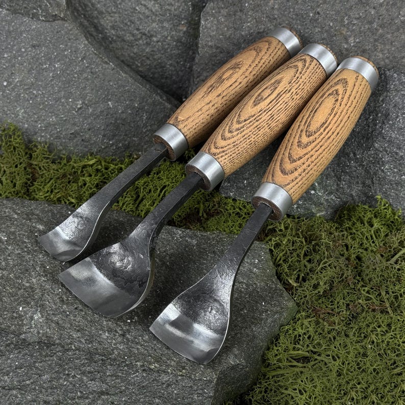 Spoon Gouges. Wood Carving. Curved Gouges for Carving Spoons, Bowls ...