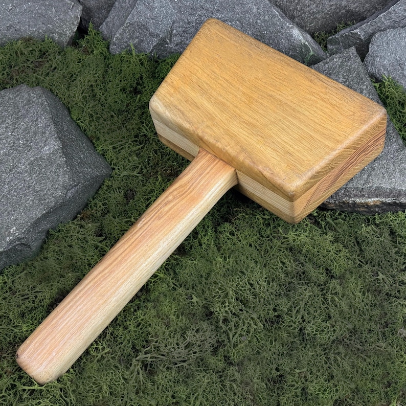 Wooden Mallet. Balanced Weight - 2.2 Ibs. Percussion Wooden Mallet ...