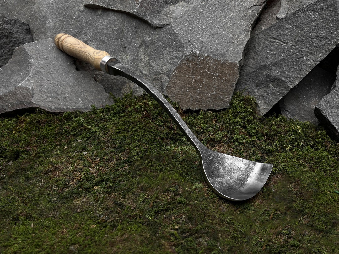 Forged Swan Neck Gouge. Curved Gouge for Carving Spoons, Bowls and ...