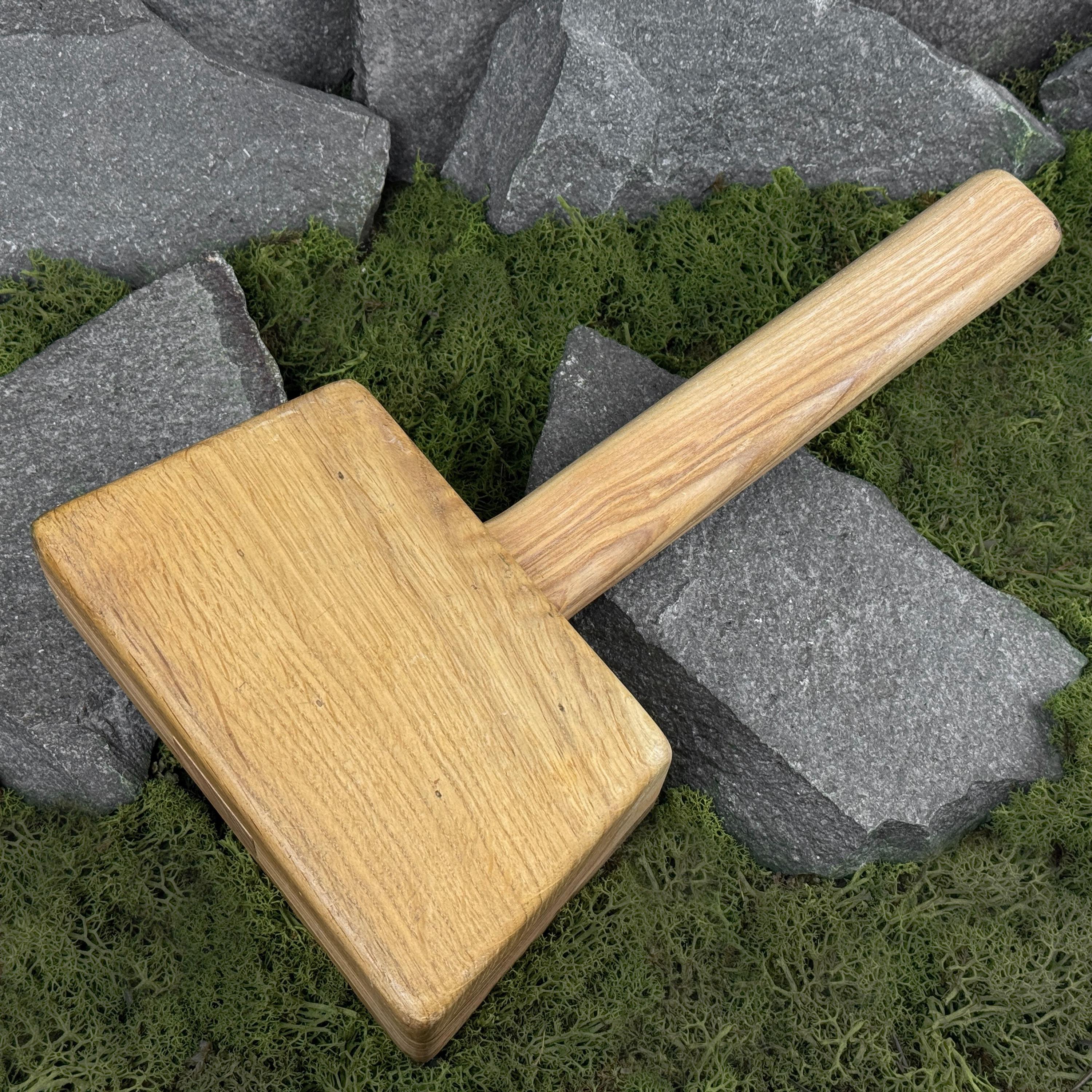 Wooden Mallet. Balanced Weight - 2.2 Ibs. Percussion Wooden Mallet ...