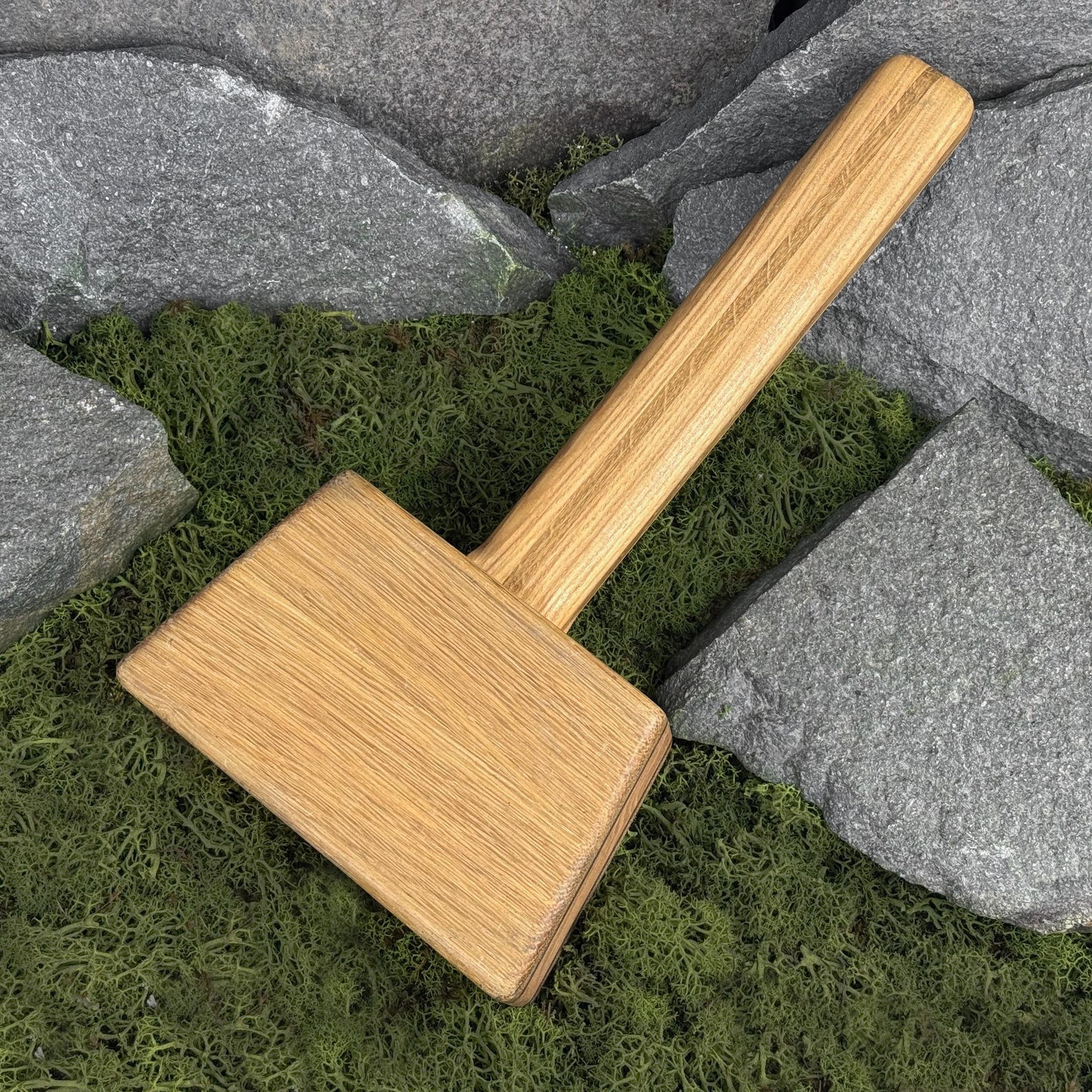Comfortable Wooden Mallet. Woodworking Mallet. Carpentry Mallet ...